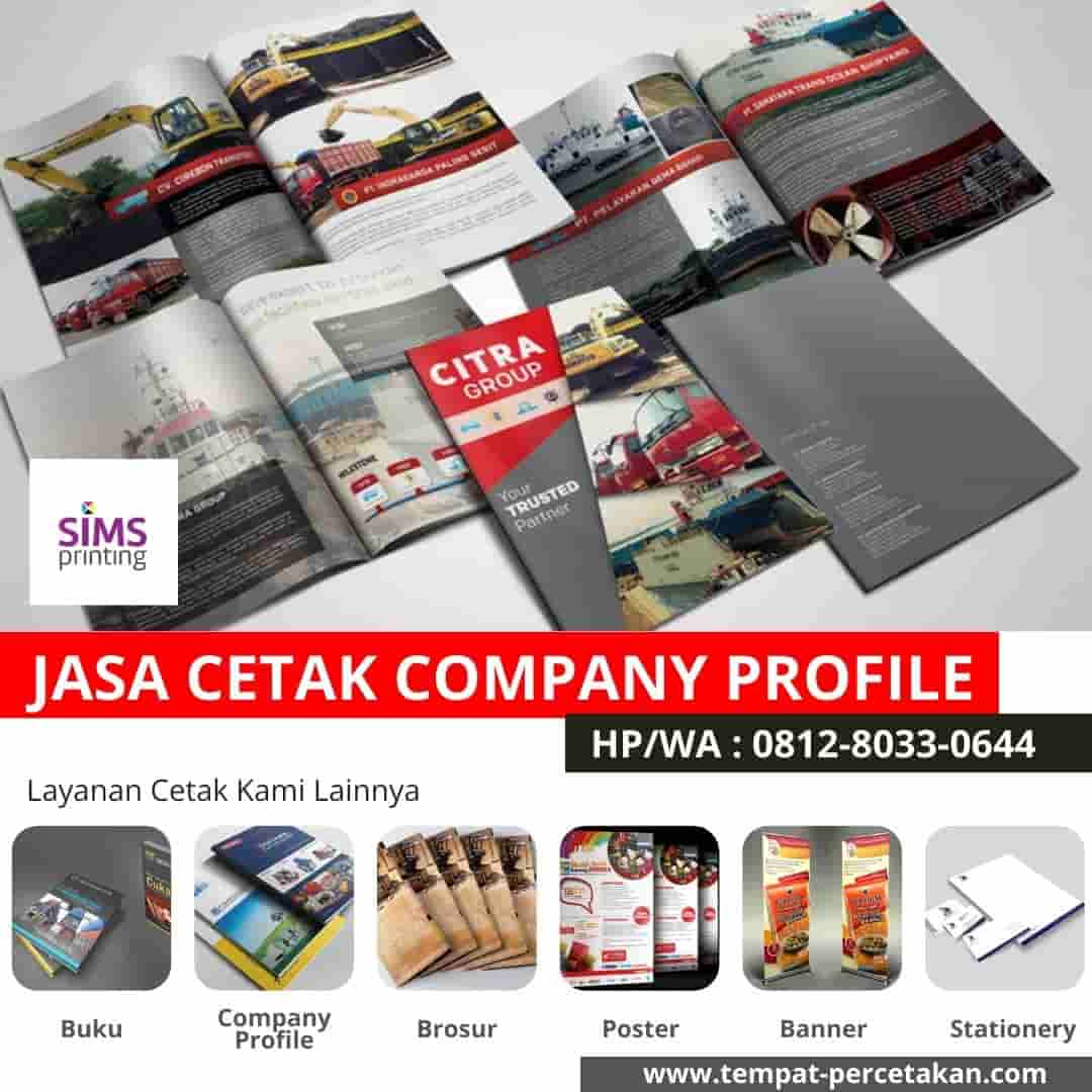 Jasa Cetak Company Profile Perusahaan Konsultan Hukum